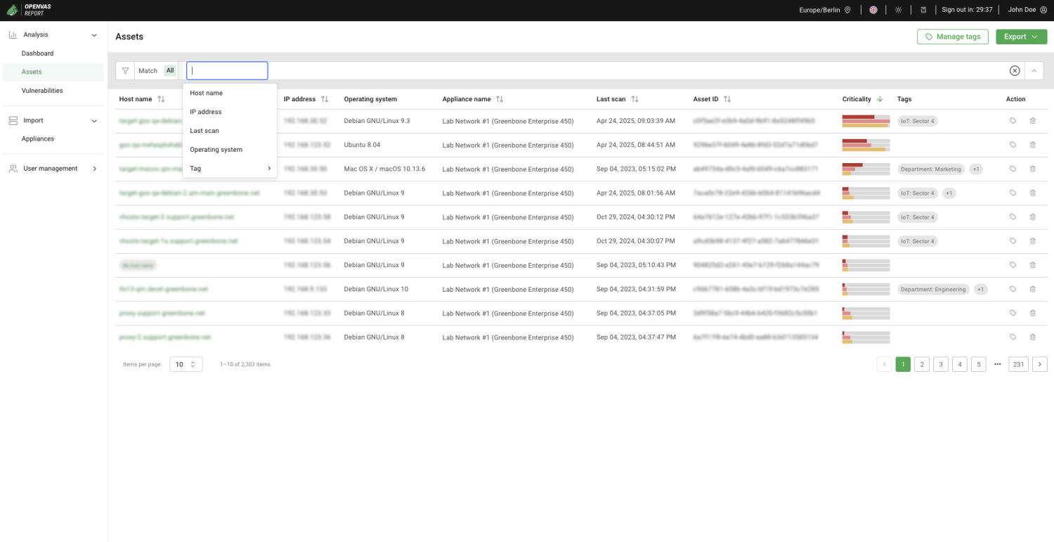 OPENVAS REPORT – Complete control over your IT security