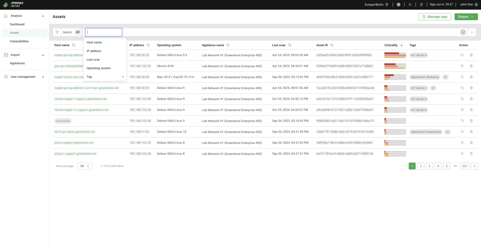 OPENVAS REPORT – Complete control over your IT security